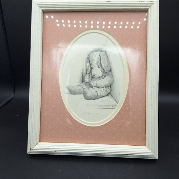 Barbara Olsen | Wall Decor | Vintage Framed Original Pencil Drawing ...